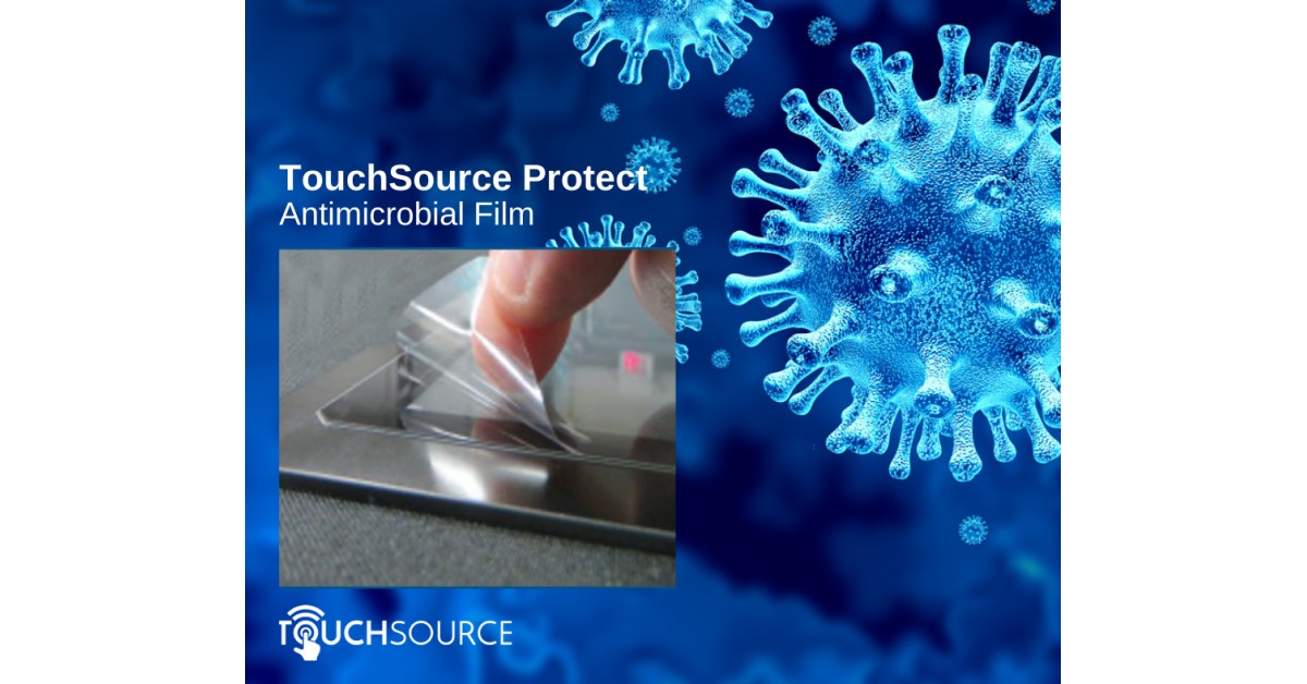TouchSource Introduces New Antimicrobial Film Solution for Improved Interactive Touch Screen ...