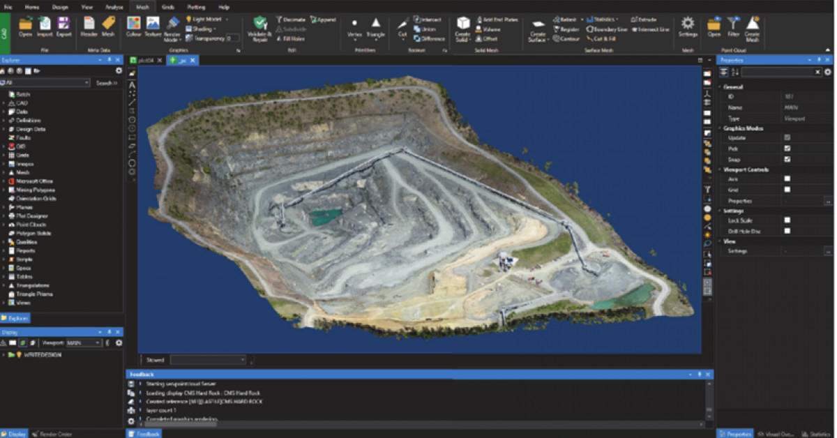 Datamine Delivers Powerful Visualization to Mining Customers with HOOPS Visualize | Newswire
