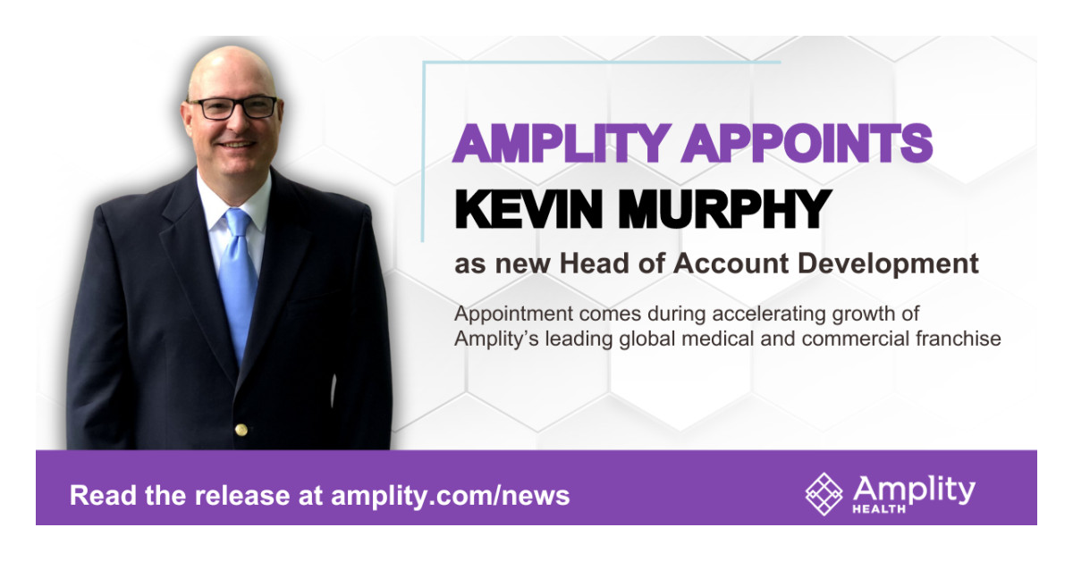 Amplity Health Appoints Kevin Murphy as New Head of Account Development ...