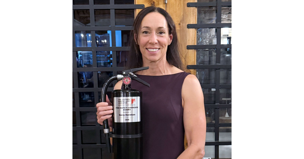 Fire Equipment Manufacturers' Association Names Darcy Davidson 2025 ...
