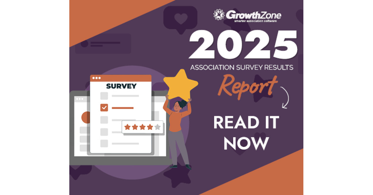 GrowthZone Releases 11th Annual 2025 Association Survey Results Report | Newswire
