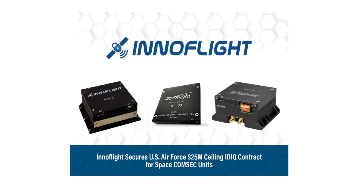 Innoflight Secures U.S. Air Force $25M Ceiling IDIQ Contract for Space ...