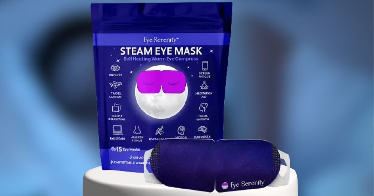 Eye Serenity Steam Eye Mask Reviews 2026: Does It Work? | Newswire