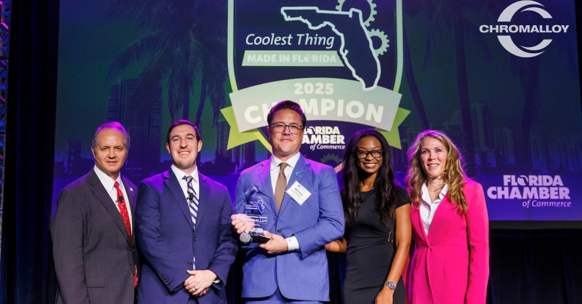 Chromalloy Jet Engine Blades Named the "Coolest Thing Made in Florida ...