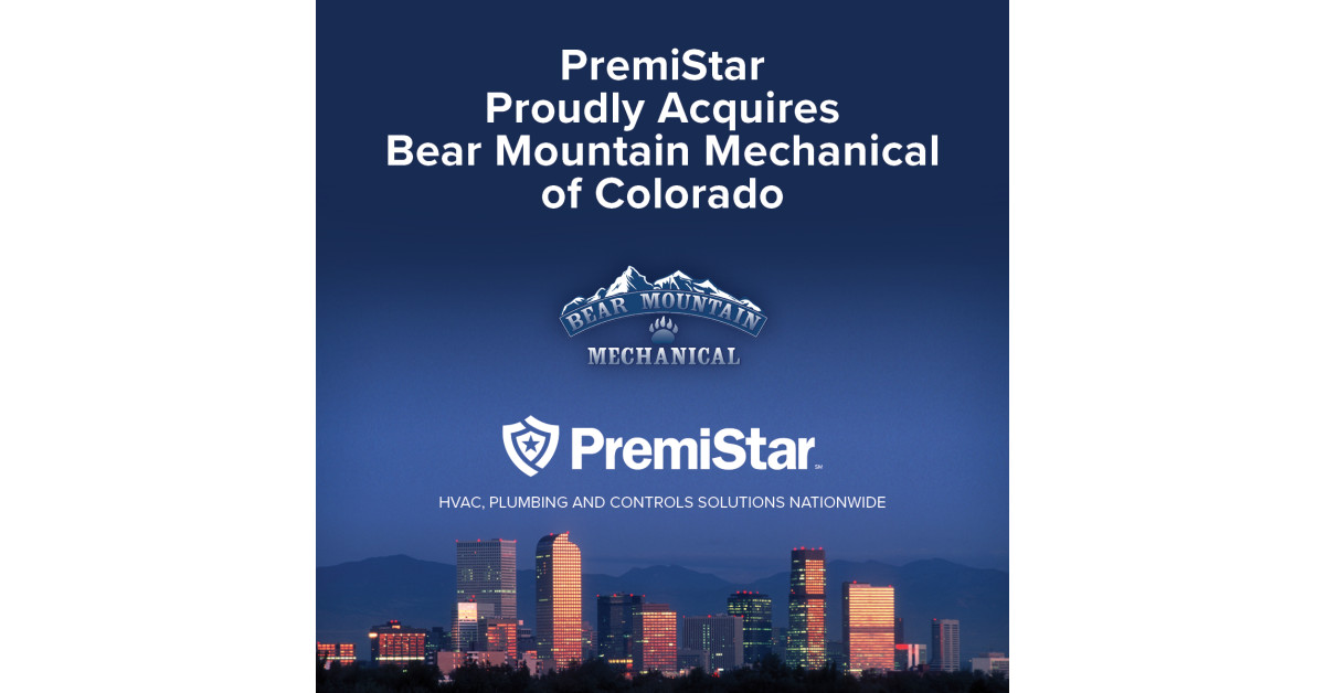PremiStar Acquires Bear Mountain Mechanical Colorado | Newswire