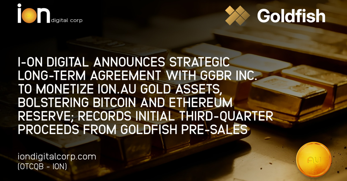 I-ON Digital Corp. Announces Strategic Long-Term Agreement with GGBR ...