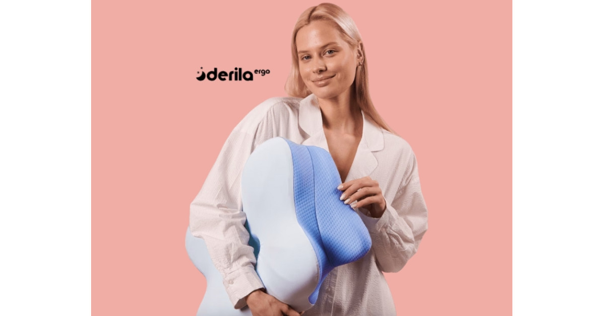 Derila ERGO Memory Foam Pillow Engineered to Support Sleep Posture With ...