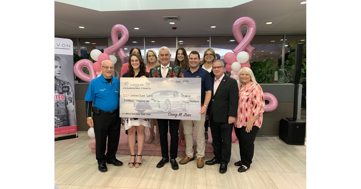 The Craig Zinn Automotive Group and Lexus of Pembroke Pines Host Breast ...