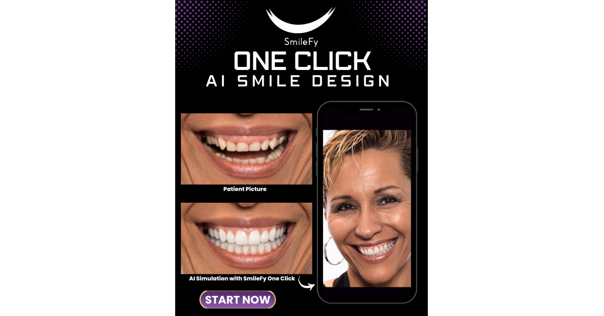 SmileFy Launches ONE-CLICK AI Smile Design, Delivering Instant ...