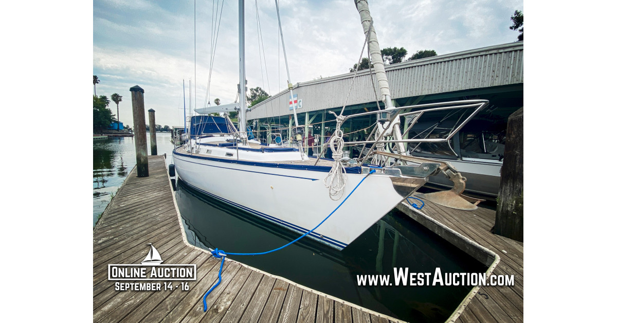 US Bankruptcy Auction of 1998 Hans Christian Christina 52' Sailboat ...