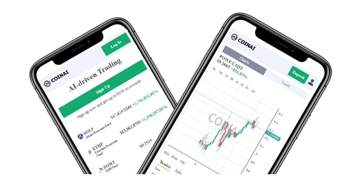 CoinAI Presale for World's First AI-Driven Exchange Raises Over $415k in 48 Hours | Newswire