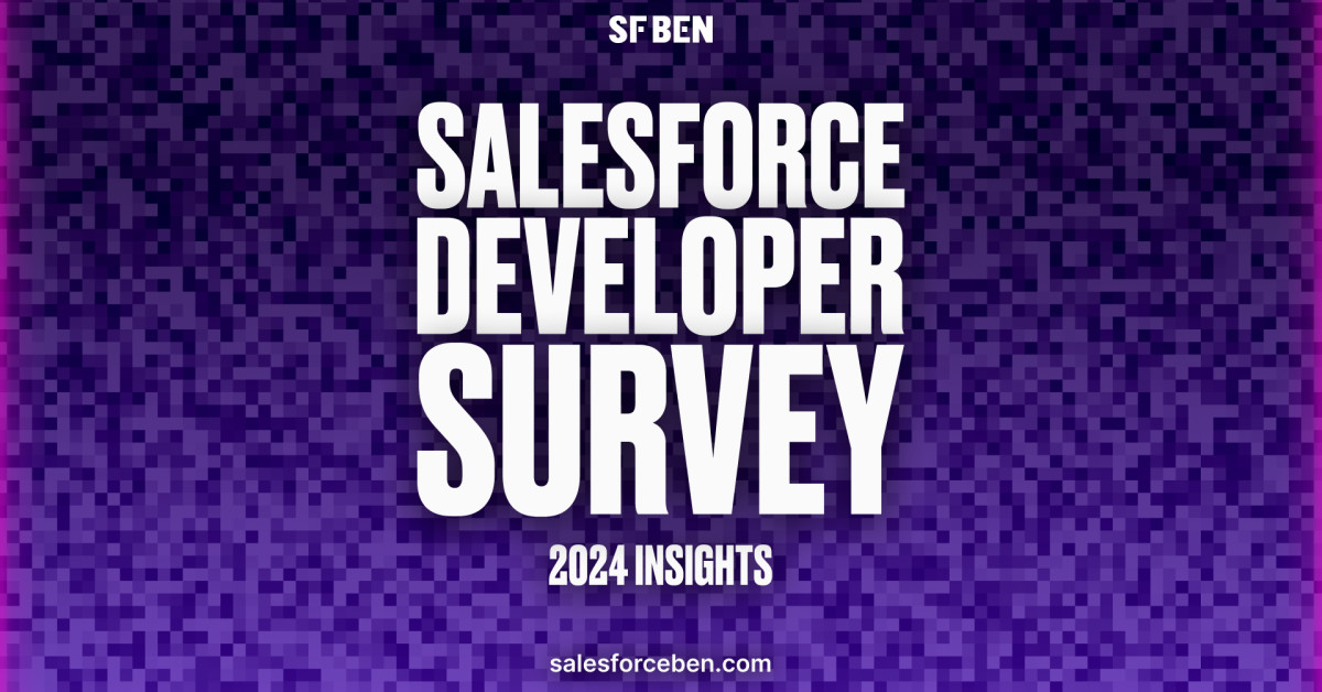 SF Ben Releases First Annual Salesforce Developer Survey Results | Newswire