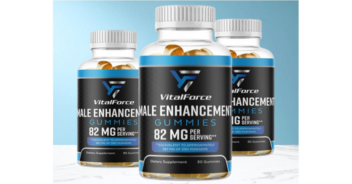 VitalForce Male Performance Gummies Review 2025: Ingredients, Benefits ...