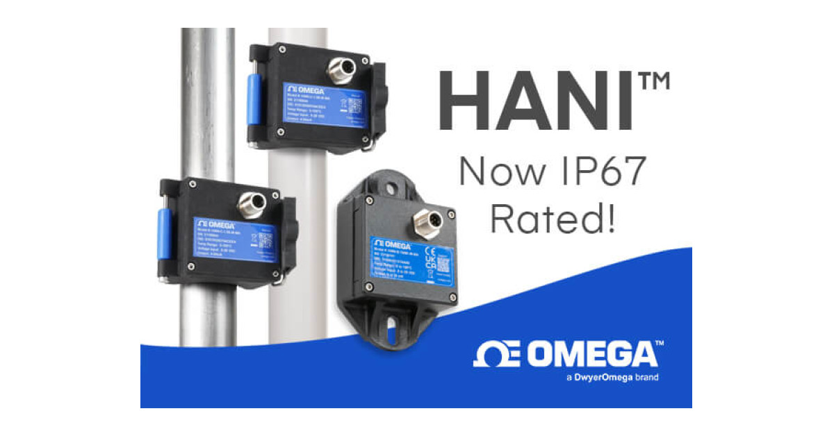 Omega Announces Exciting Upgrades to Its HANI Temperature Sensor Product Family | Newswire