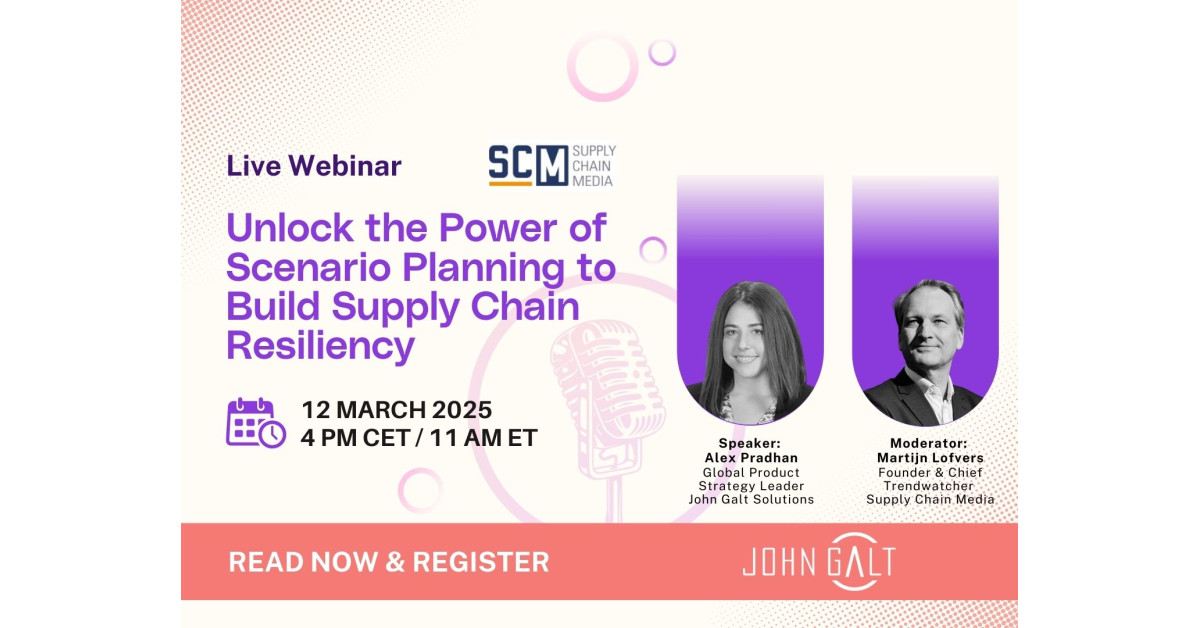Live Webinar: Unlock the Power of Scenario Planning to Build Supply ...