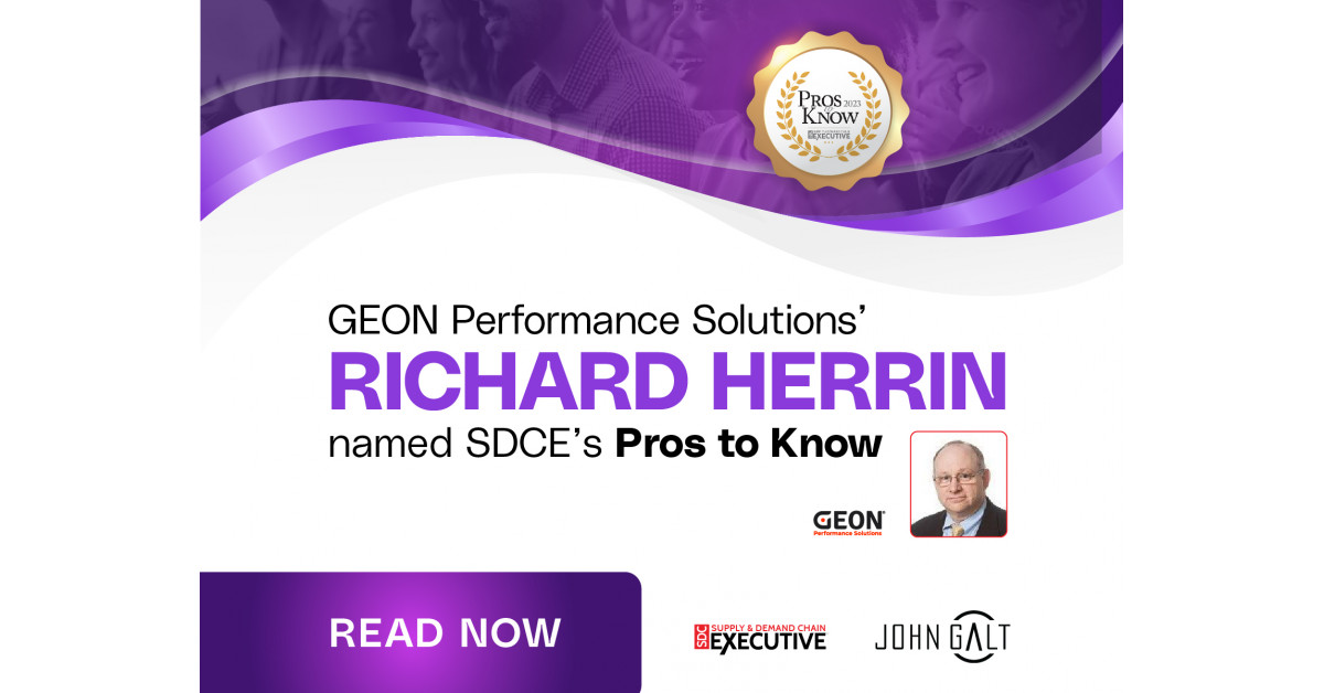 John Galt Solutions Congratulates GEON's Richard Herrin, a 2023 Supply ...