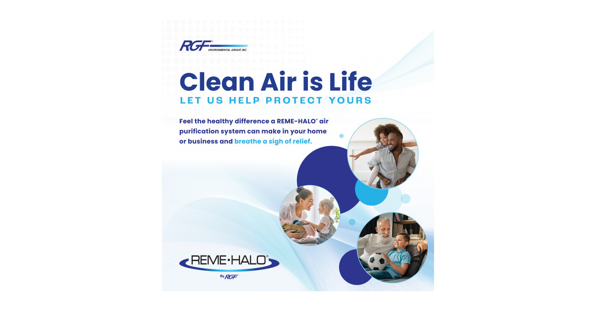 RGF® Environmental Group Introduces a New Campaign, 'Clean Air Is Life ...