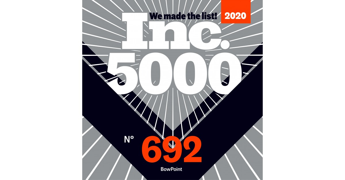 Inc. Magazine Names BowPoint to Inc. 5000 List of America's Fastest ...