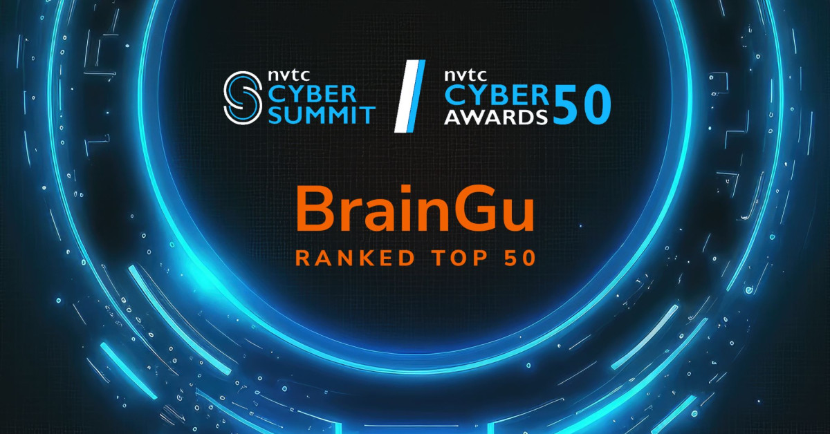 BrainGu Honored in 2023 NVTC Cyber50 for Outstanding Cybersecurity Innovations | Newswire