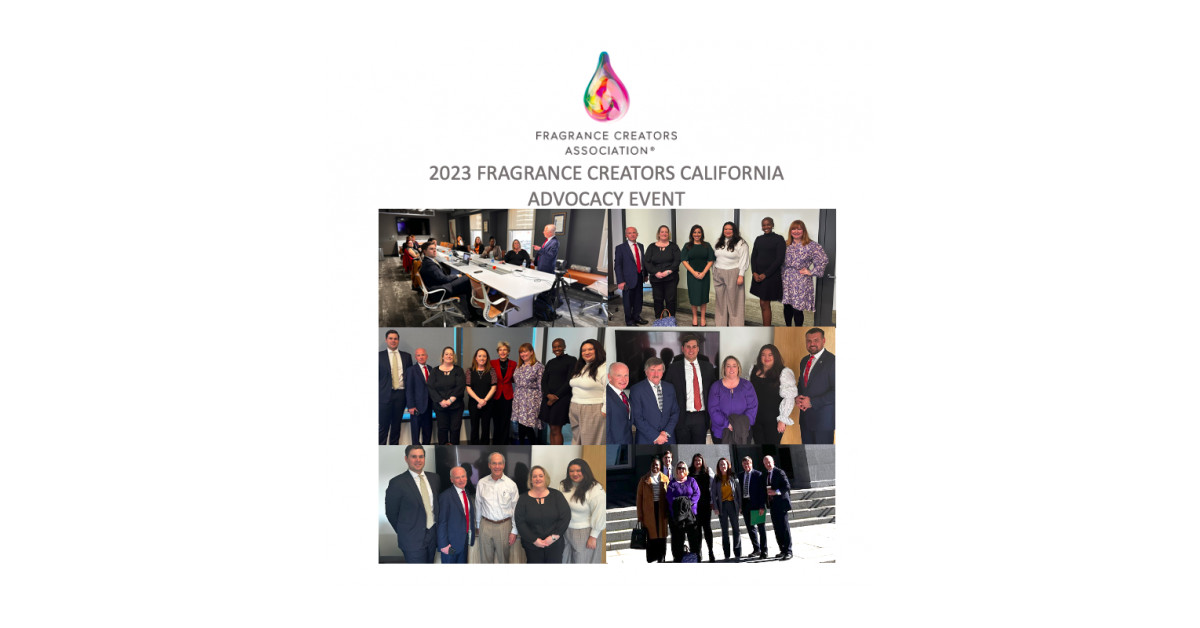 Fragrance Creators Holds a Three-Day California Advocacy Event Engaging ...