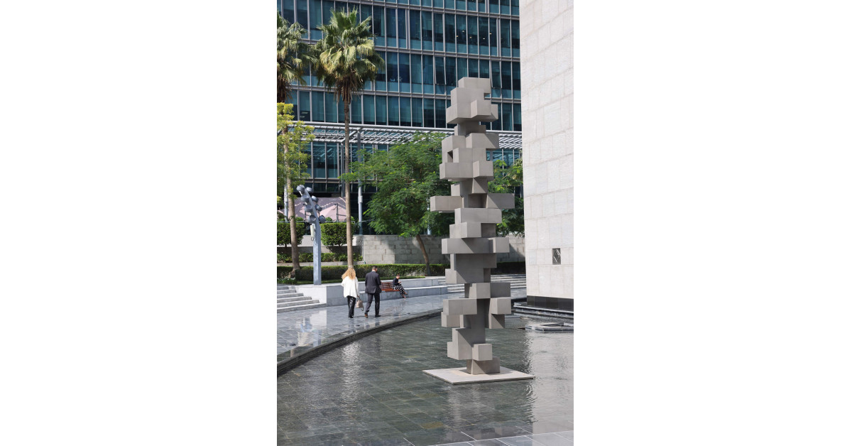 Michel Abboud Unveils New Piece: Totem XL Public Art Installation in ...