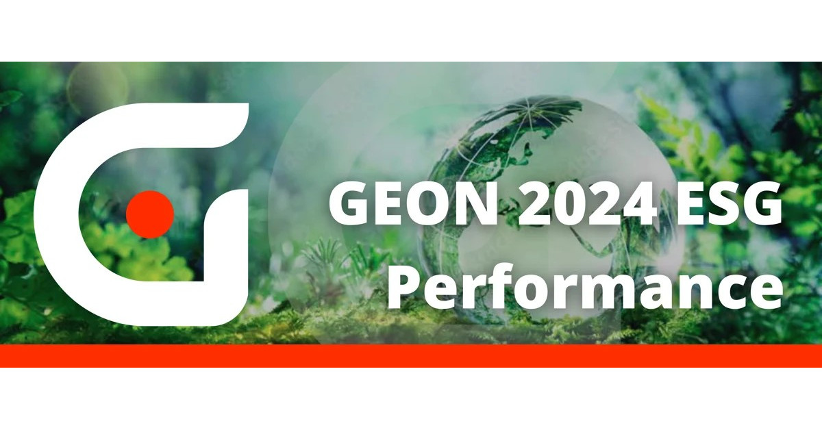 GEON Performance Solutions Reports Reductions in Waste, Water ...