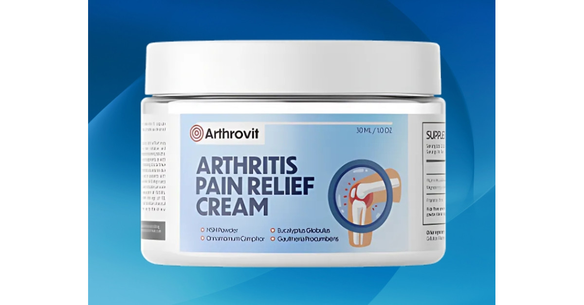 Arthrovit Arthritis Pain Relief Cream: The Clean-Label Topical Joint ...