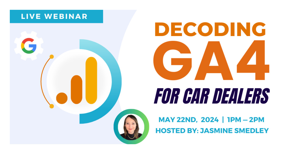 Dealers United Hosts Webinar on Decoding Google Analytics 4 for Car Dealerships | Newswire