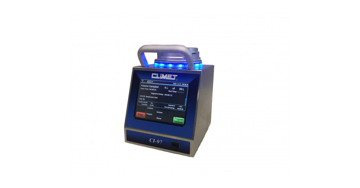 Climet Announces Introduction of the CI-97 Microbial Air Sampler With ...