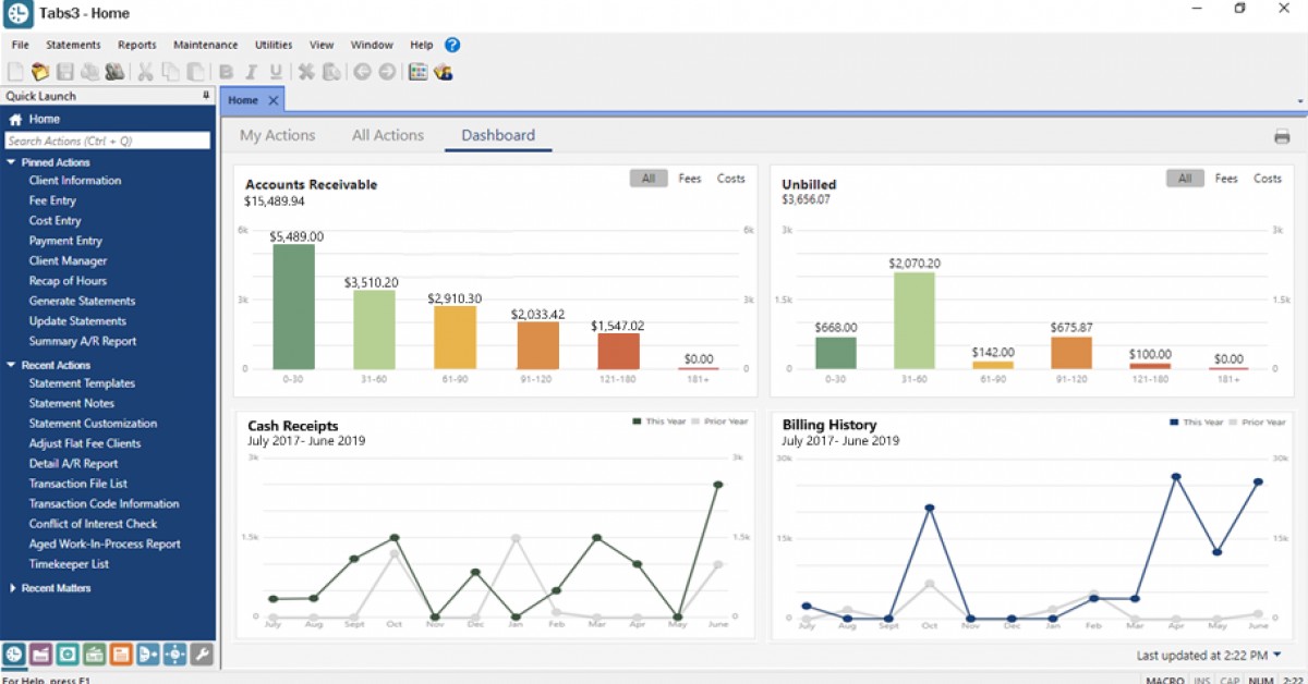 Tabs3 Software Releases Version 2020 - Simplifying Billing and Practice ...