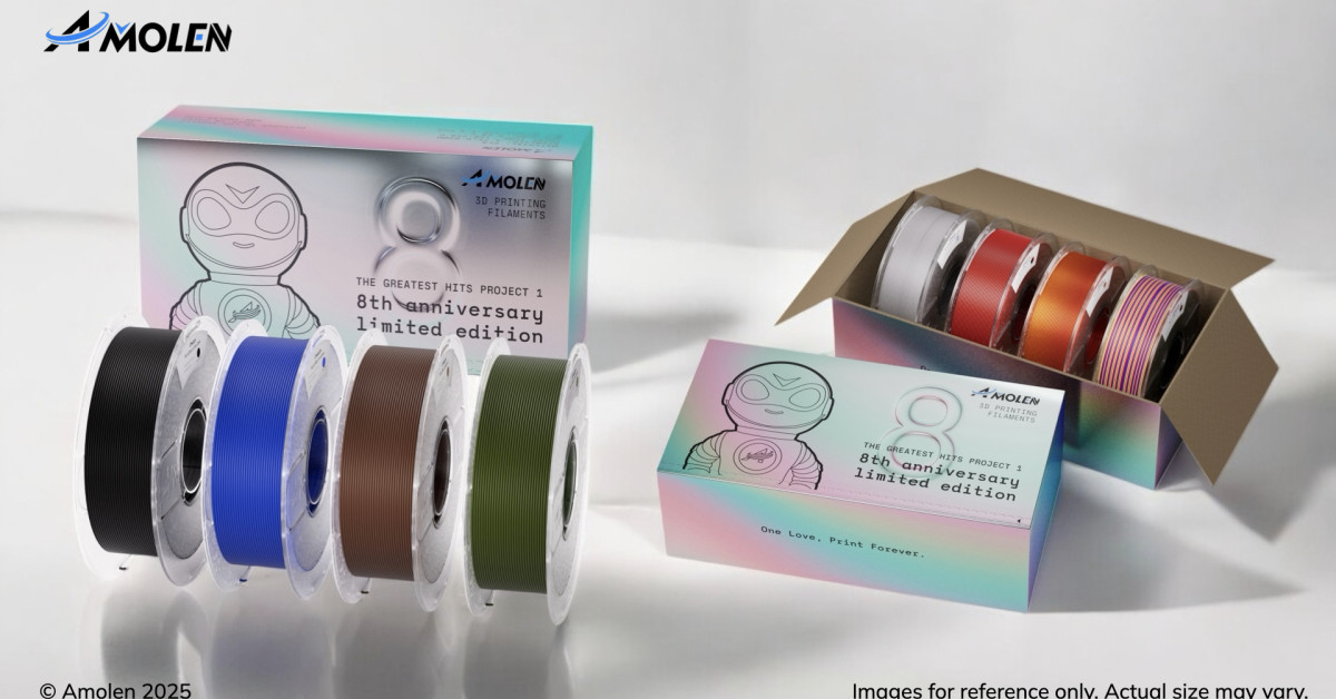 Amolen Celebrates 8th Anniversary With Limited Edition Filament Bundles ...