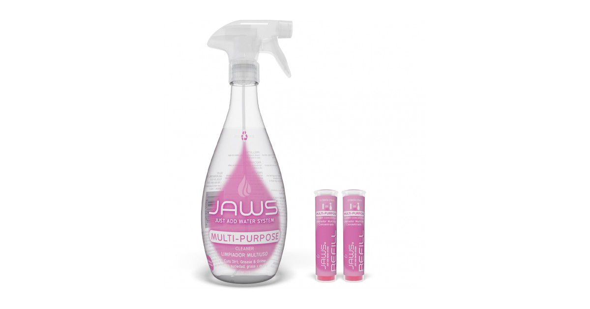 Adding to Their Line of Refillable Household Cleaners, JAWS® Just Add ...