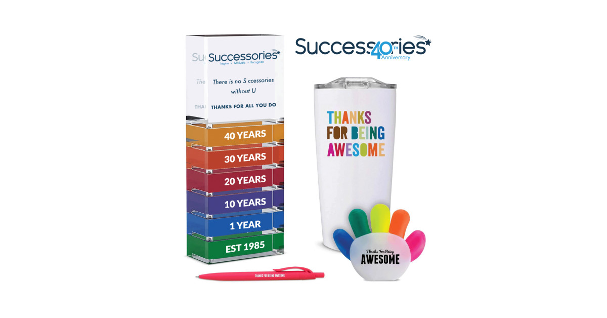 Successories Celebrates 40 Years of Inspiring and Recognizing Great ...