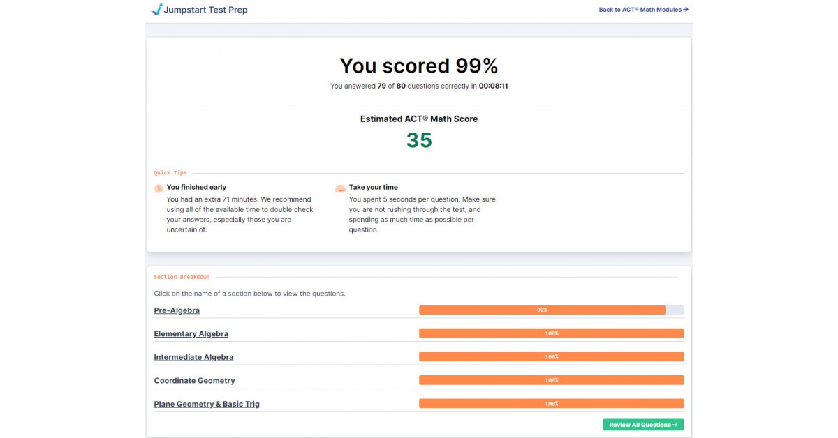 Jumpstart Test Prep Launches New Online Math and English Assessments ...