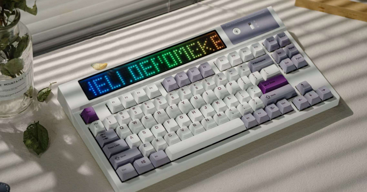 Epomaker Launches a Cutting-Edge Designed Product - DynaTab 75X - at ...