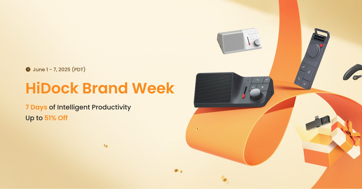 HiDock Celebrates HiDock Brand Week - 7 Days of Intelligent ...