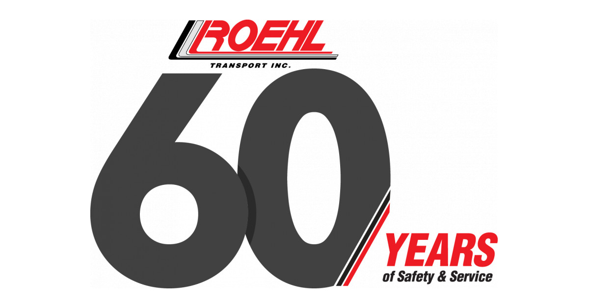 Roehl Transport Celebrates 60 Years of Safety & Service | Newswire