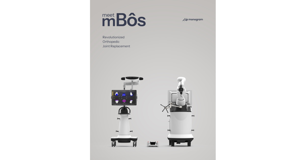 Monogram Technologies Named Orthopedic Joint Replacement Company of the ...