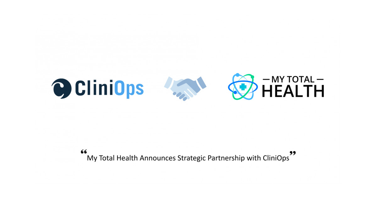 CliniOps Announces Strategic Partnership With My Total Health | Newswire