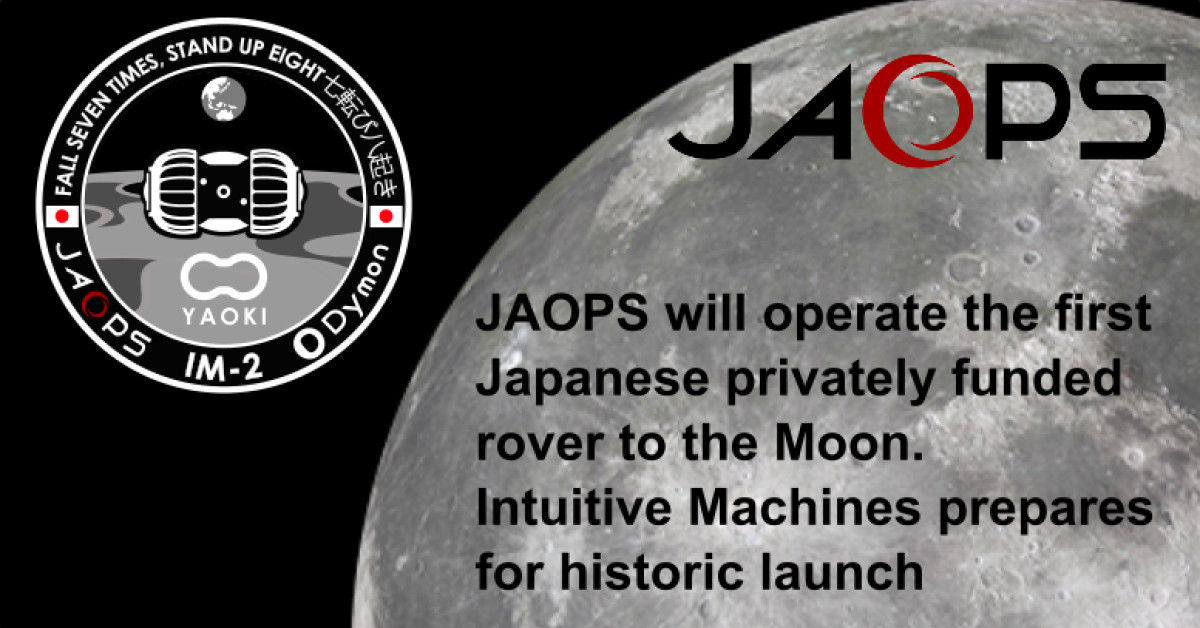 JAOPS Will Operate the First Japanese Privately Funded Rover to the ...