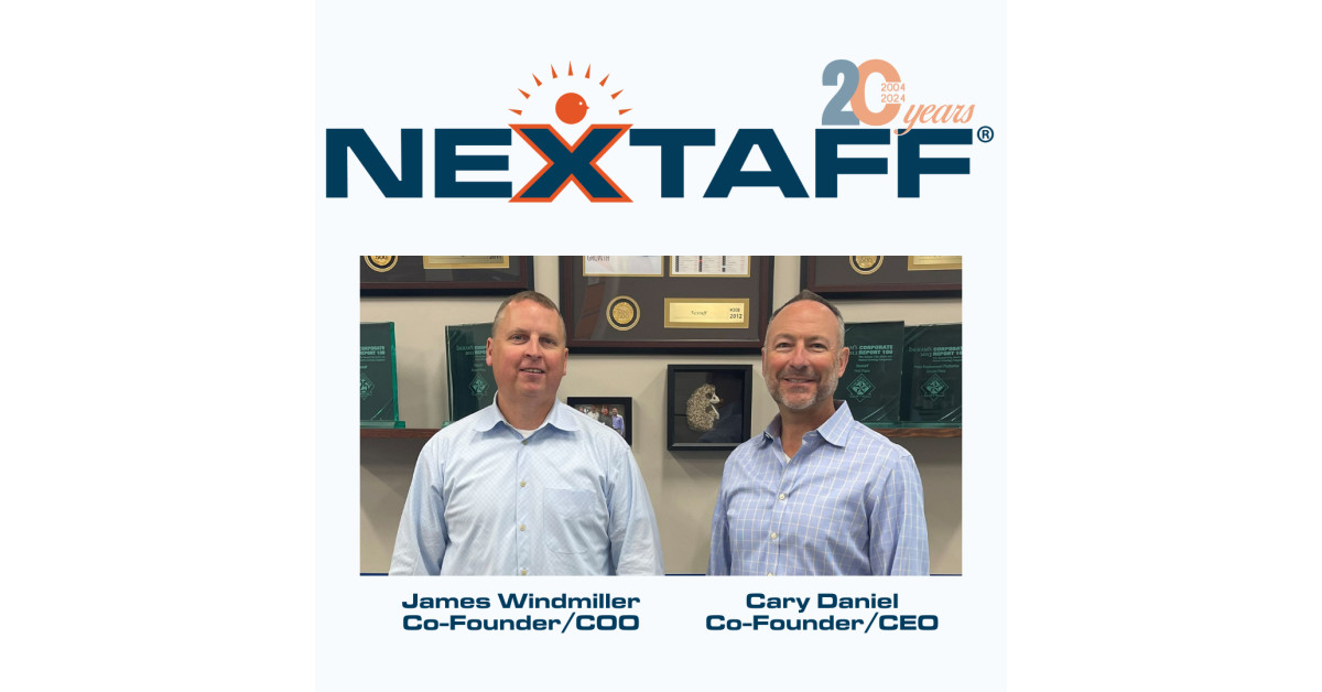 NEXTAFF Marks a Milestone: Celebrating 20 Years of Excellence in ...