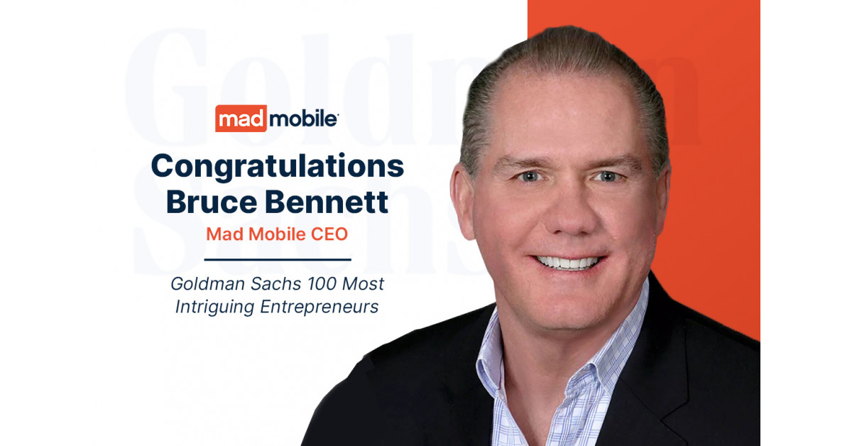 Mad Mobile Honored by Goldman Sachs for Entrepreneurship | Newswire