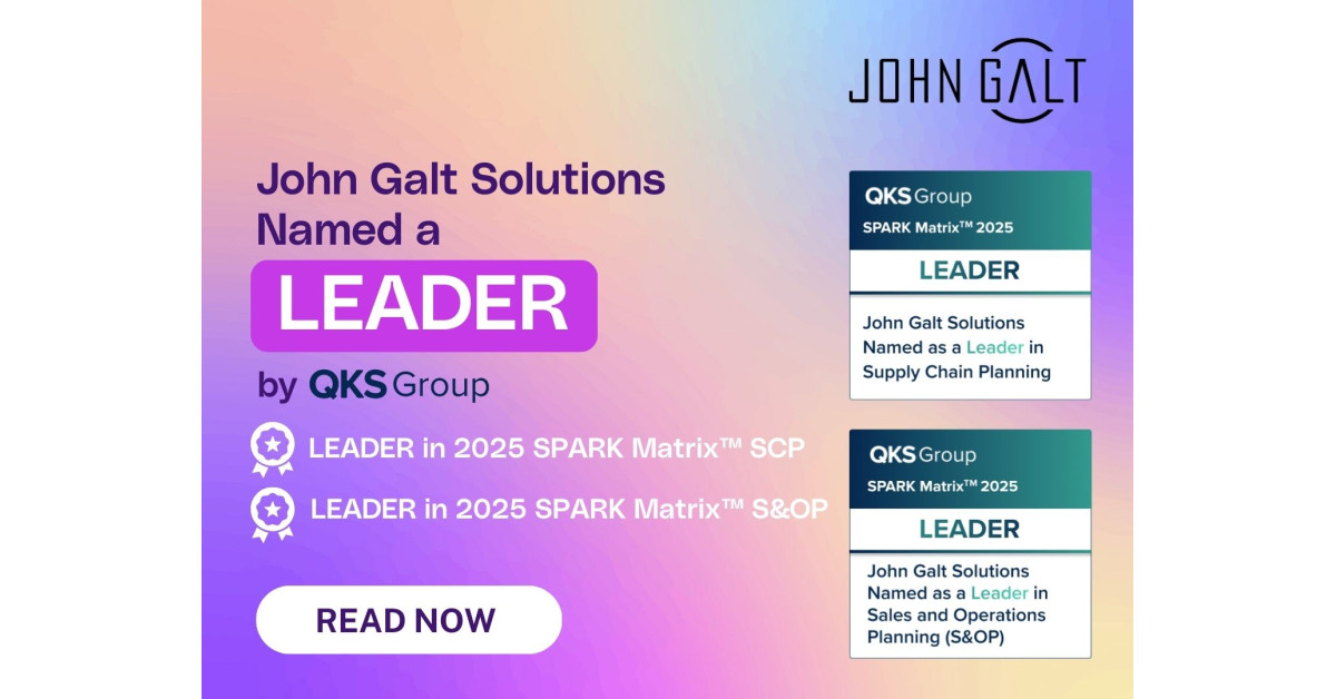 John Galt Solutions Named a Leader in Two QKS Group 2025 SPARK Matrix ...